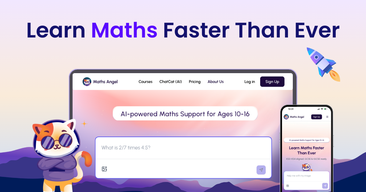 Learn Maths Faster | AI Tutor for Ages 10-16 | Maths Angel